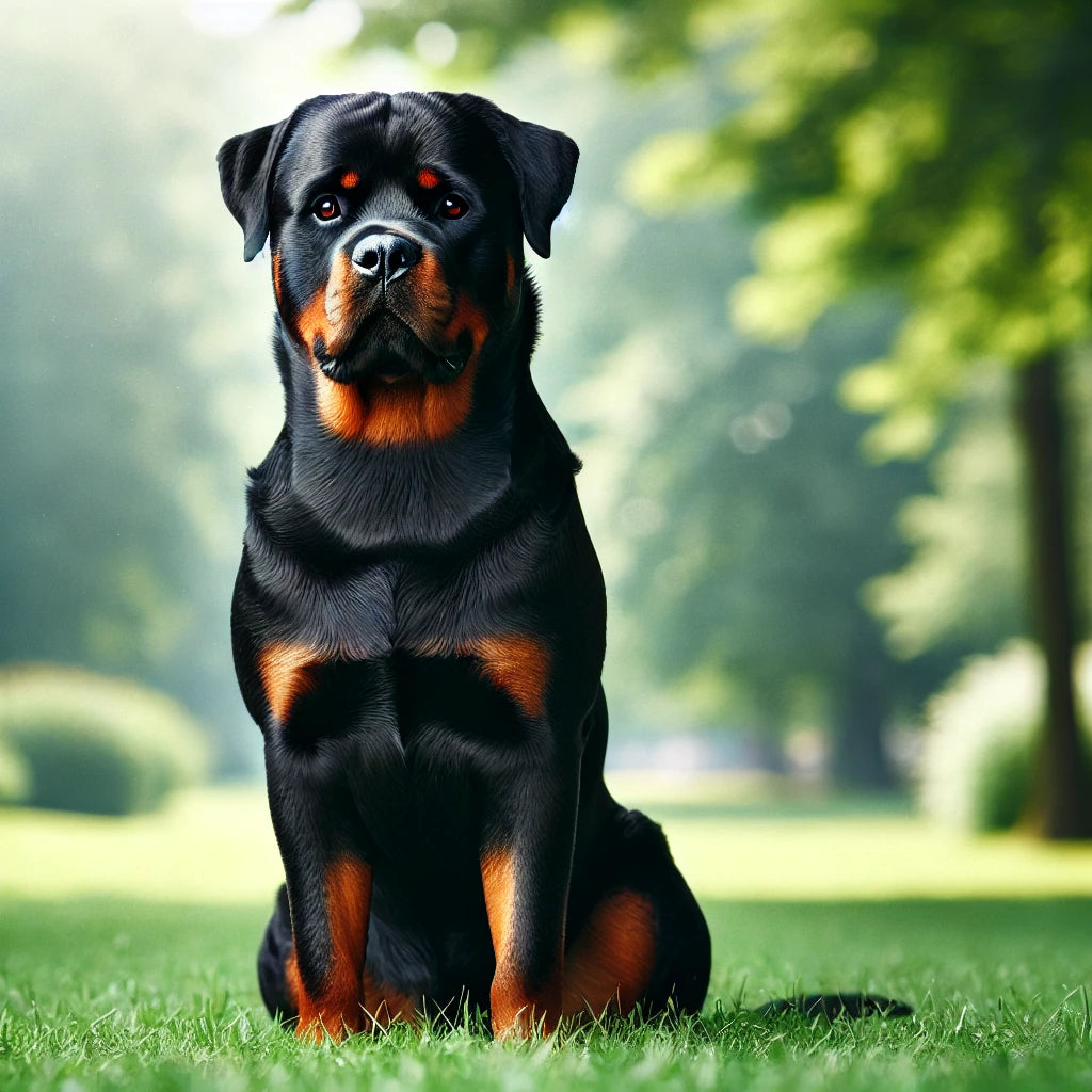 powerful rottweiler